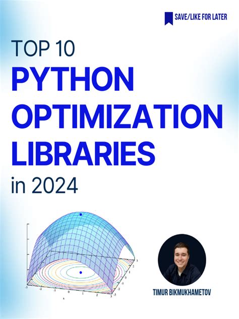 Top Python Optimization Libraries 2024 Pdf Mathematical