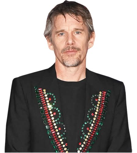 Ethan Hawke Black Suit Half Body Buddy Celebrity Cutouts