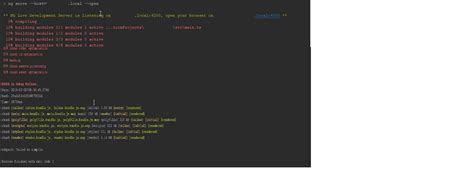 Nodejs Angular Ng Serve Error In Debug Failure Stack Overflow