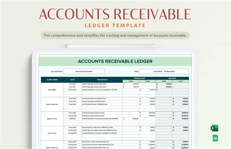Example Of Accounts Receivable Ledger At Carolyn Cotter Blog