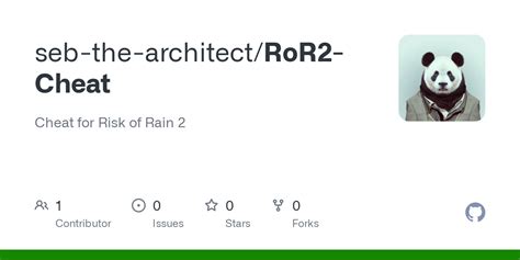Github Seb The Architectror2 Cheat Cheat For Risk Of Rain 2