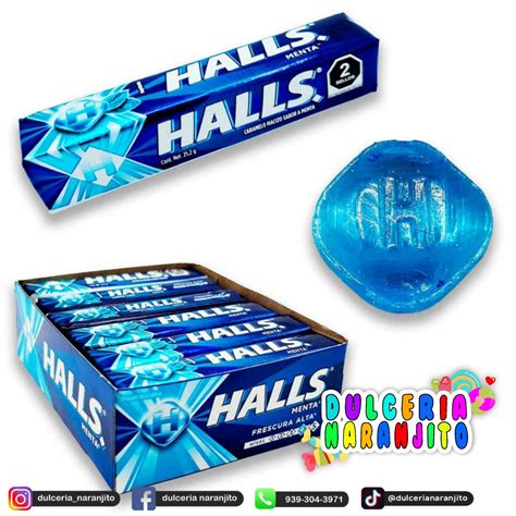 Halls Menta Y Eucalipto Dulcerianaranjito