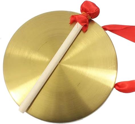 Chinese Percussion Instrument Copper Gong， Brass Instruments Copper