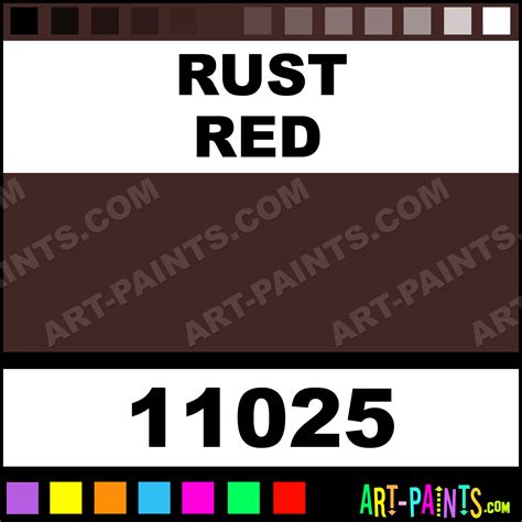Rust Red Craft Acrylic Paints 11025 Rust Red Paint Rust Red Color Anitas Craft Paint