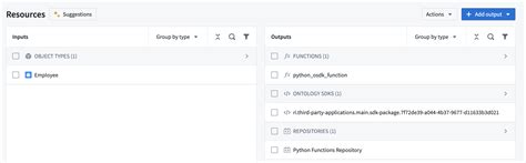 Functions • Language Agnostic Features • Add Functions To A Marketplace Product • Palantir