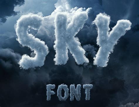Sky Font Archives Gk Mockups Store