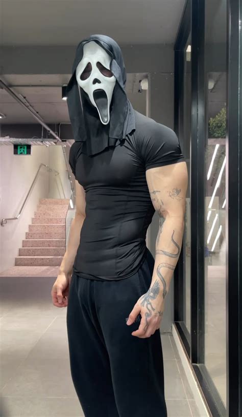 Ghostface Maskedmen Hot Army Men Just Beautiful Men Hot Biker Guys