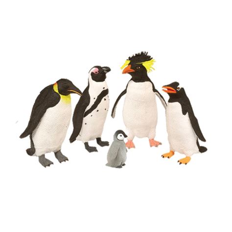 Wild Republic Polybag Penguin Figurines 5 Pieces Wild Republic