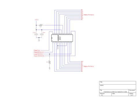 Max7219 Led Matrix Wiring Leds And Multiplexing Arduino Forum