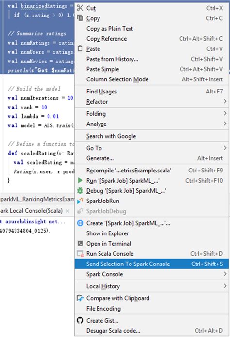 Azure Toolkit For Intellij Spark Interactive Console Azure Blog Microsoft Azure