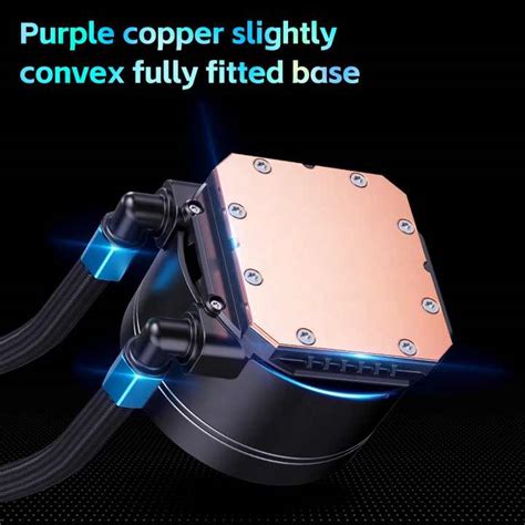 SNOWMAN Cpu Liquid Cooler With IPS LCD Temperature Display