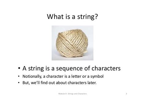 lecture 8 strings and characters