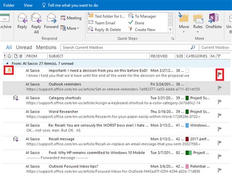 How To Set Outlook Reminders For Important Email Messages Windows Central