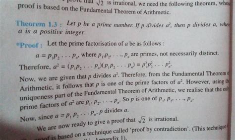 proof is based on the following theorem whostheorem 1 3 let p be a pri