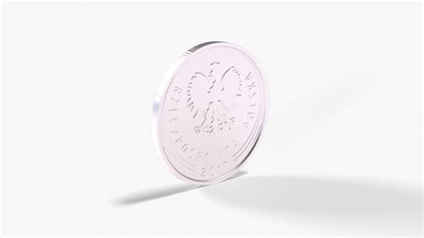 Polish Coin 1 Pln 3d Model Turbosquid 2004383