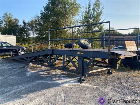 Heavy Duty Pmc Loading Ramp With Dolly Legs And Wheels Jardine