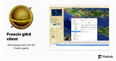 Установити freeciv gtk4 client на linux flathub