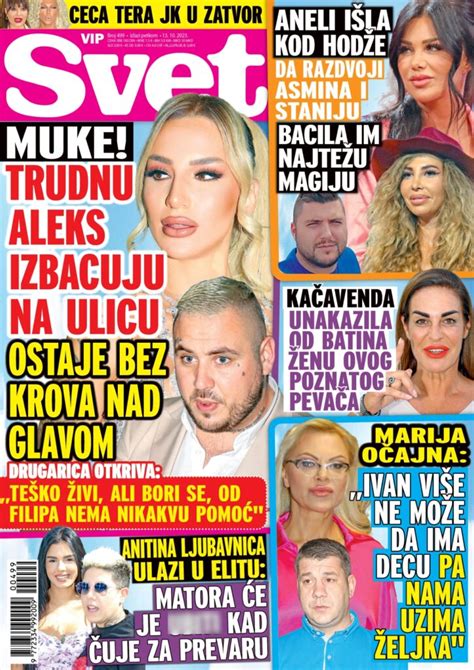 Novi Svet Ceca Tera Jk U Zatvor Muke Trudnu Aleks Izbacuju Na Ulicu
