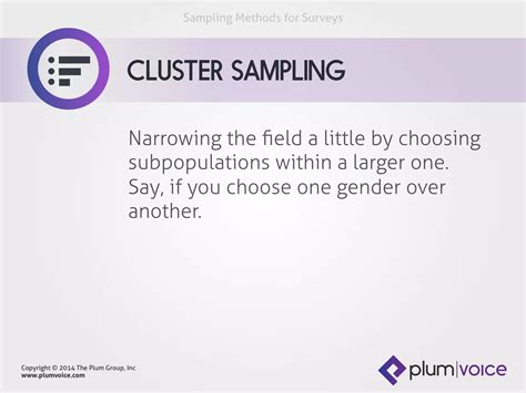sampling methods for surveys ppt