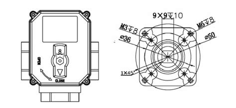 Motorized Three Way Valve Motorized Three Way Valve Supplier