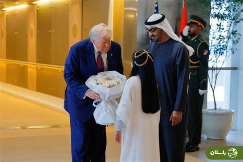 عکسی از دختران گیسو افشان پس از استقبال جنجالی از ترامپ در امارات