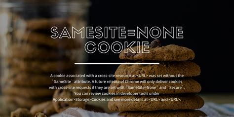 「a Cookie Associated With A Cross Site Resource At Was Set Without The `samesite` Attribute」の警告