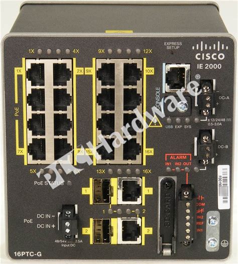 PLC Hardware Cisco IE 2000 16PTC G E Surplus Open Pre Owned
