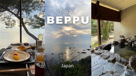 Staying At A Ryokan Resort With Private Onsen Bath Beppu Japan