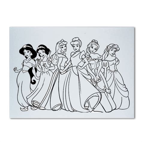Detail Gambar Mewarnai Princes Koleksi Nomer 18