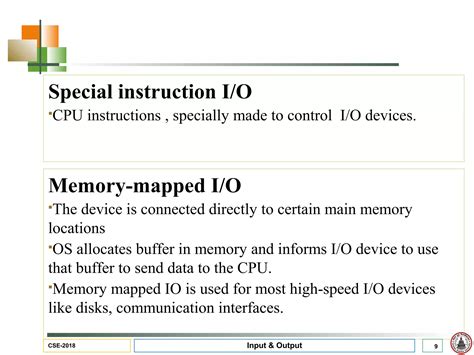 Input Output Hardware Of Operating System Ppt Operating Systems