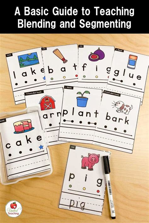How To Teach Blending And Segmenting Words In Kindergarten United Teaching Segmenting Words