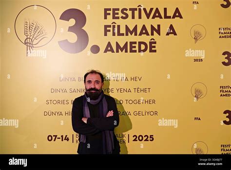 Famous Kurdish Director And Actor Kemal Orgun Is Seen During The 3rd