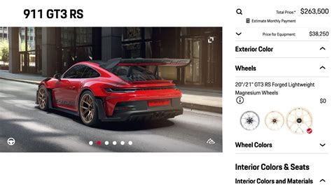 Porsche 911 Gt3 Rs Colours