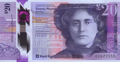 Scotland Royal Bank Of Scotland New Date 02122021 20 Pound Note