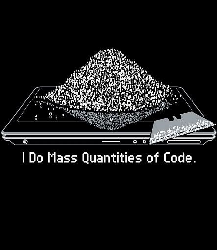Mass Quantities Of Code