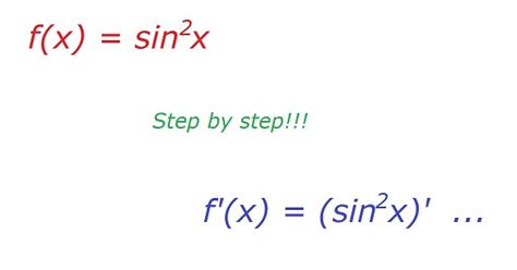 Derivative Of Sin2x Math