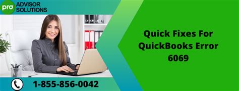 Troubleshoot Quickbooks Error 6069 Effective Solutions Revealed Mike