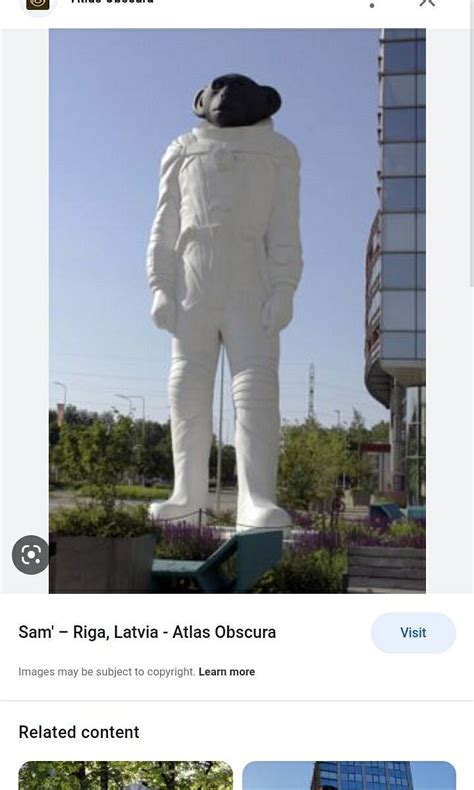 Sam Monkey Statue ริกา ลัตเวีย รีวิว Tripadvisor