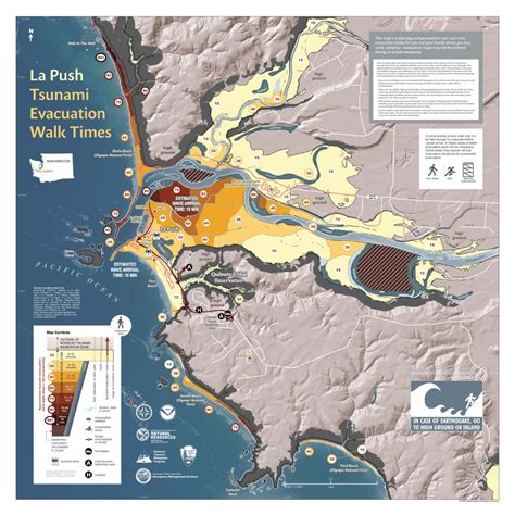 Tsunami Evacuation Maps For Washington