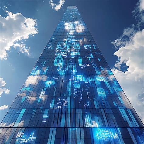 Quotfuturistic Smart Building With Dynamic Facade And Advanced