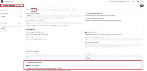 Missing 2fa Feature In Frappe Framework Frappe Framework Frappe Forum