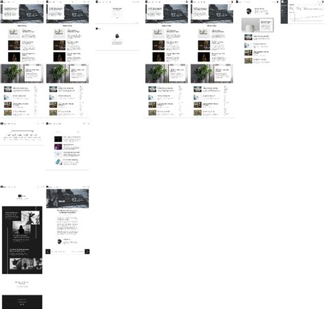 Nuntium Blog UI Design Figma