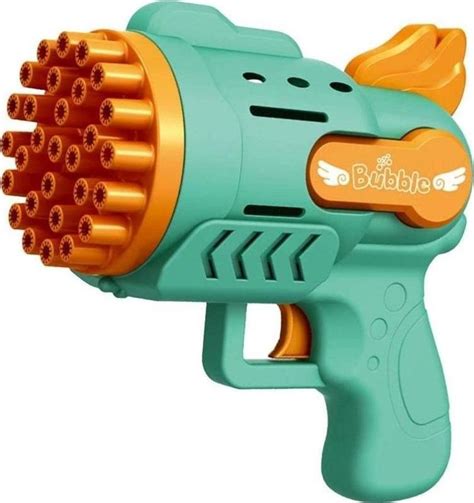 1 Pcs Vip Blue Bubbles Gun 29 Delİklİ Çoklu KÖpÜk Atan Tabanca Mavİ KÖpÜk Tabancasi 2solİsyon