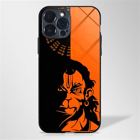 Lord Hanuman Ji Glass Case Mw Stuffs
