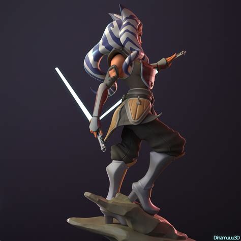 Ahsoka Tano Star Wars Multi Version Sfw Nsfw Stl 3d Model 3d Printable