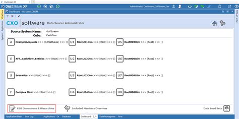 Onestream Adapter Metadata Loading Cxo
