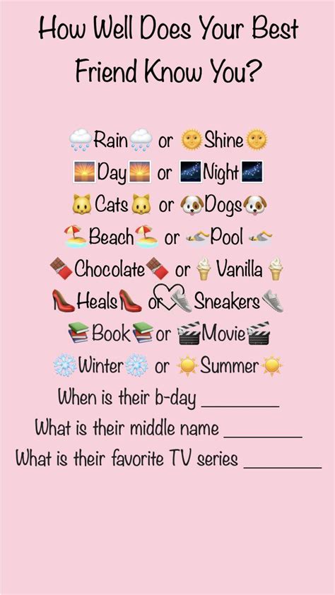 Send This To Your Best Friend To Test Them Words For Best Friend Best