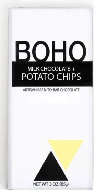 Boho Milk Chocolate Potato Chips Dr Gravitys Candy Shack