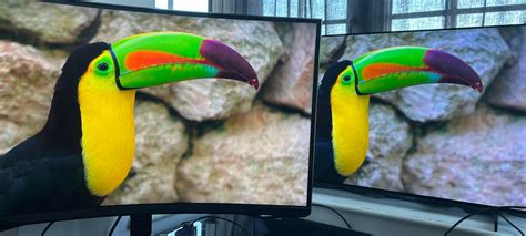 Lg Oled C2 42 Vs Neo G7 Side By Side Photos Rpcmasterrace
