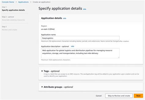 New Myapplications In The Aws Management Console Simplifies Managing Your Application Resources